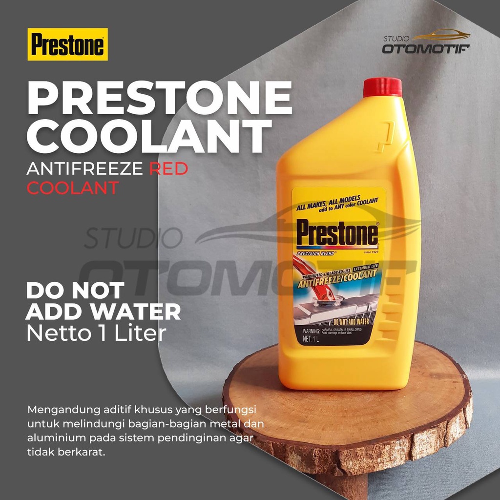 Jual PRESTONE RADIATOR COOLANT RED ANTIFREEZE 1L AIR RADIATOR | Shopee ...