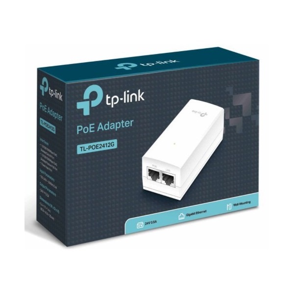 Jual TP-Link TL-POE2412G Gigabit 24VDC Passive PoE Adapter M | Shopee ...