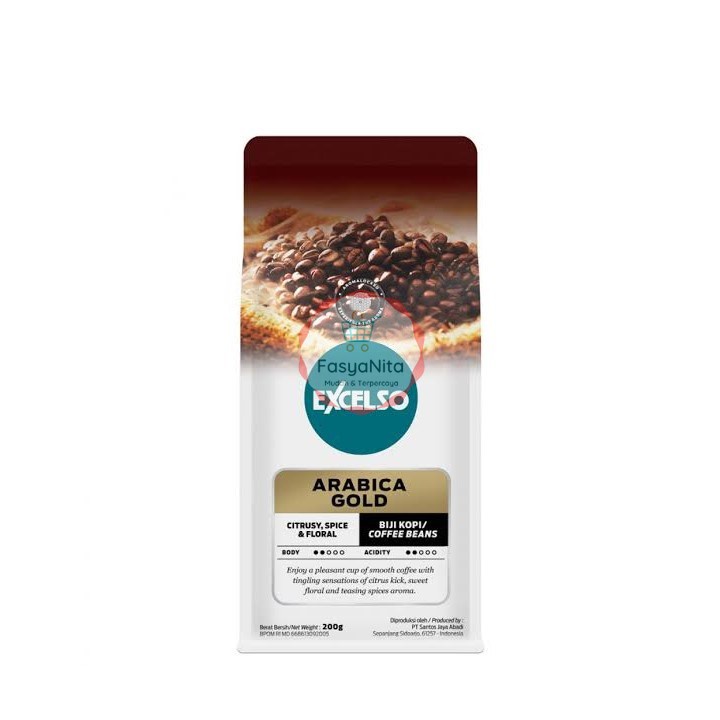 Jual Excelso Arabica Gold Biji / Bubuk 200gr | Shopee Indonesia