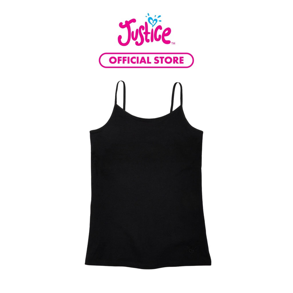 Jual Justice Core Solid Cami Os - Pakaian Dalam Anak Perempuan (Hitam ...