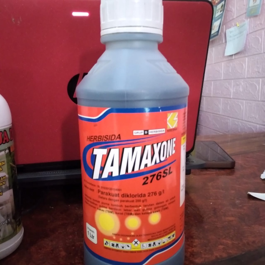 Jual btn Herbisida Kontak Tamaxone 1 liter paraquat racun rumput ...