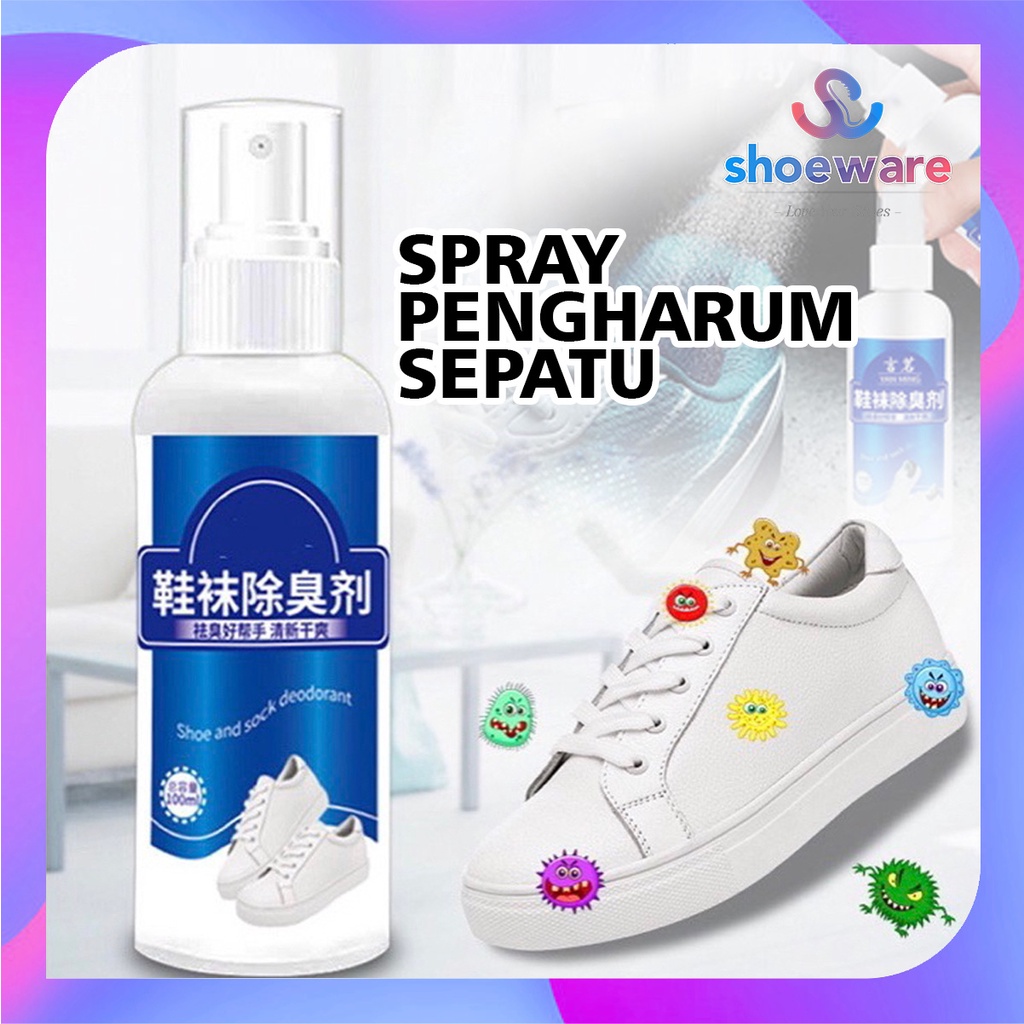 Jual Deodorant Spray Penghilang Bau Sepatu Bau Kaki Parfum Sepatu Anti ...
