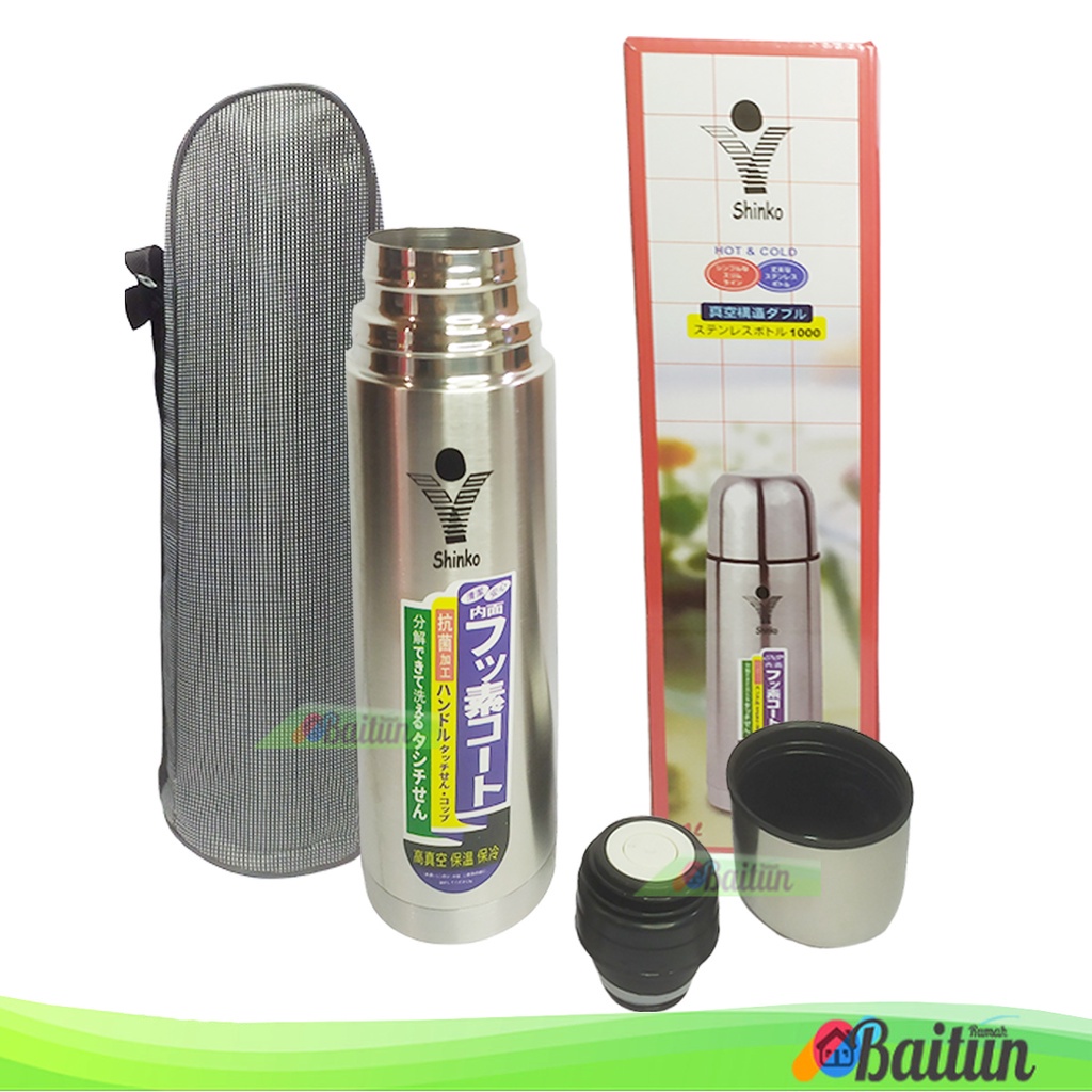 Jual Baitun Botol Air Minum Stainless Shinko / Thermos Traveling ...