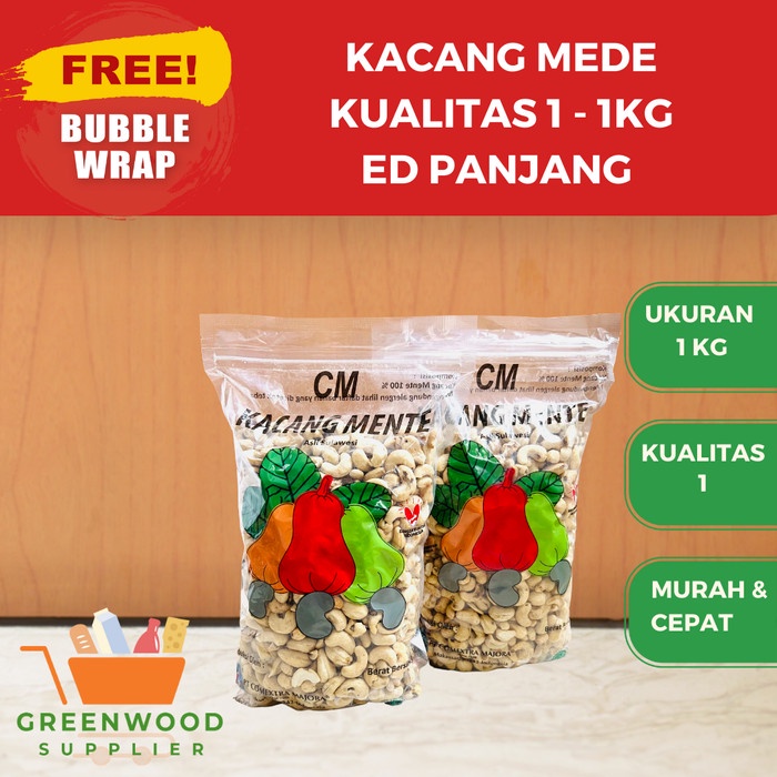 Jual [KUALITAS 1] Kacang Mede Comextra / Cashew Nut - 1KG | Shopee ...