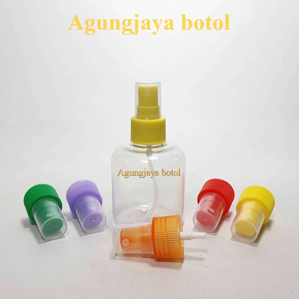 Jual Botol Pet 150 ml BR Pendek Natural Tutup Spray / Botol Plastik ...