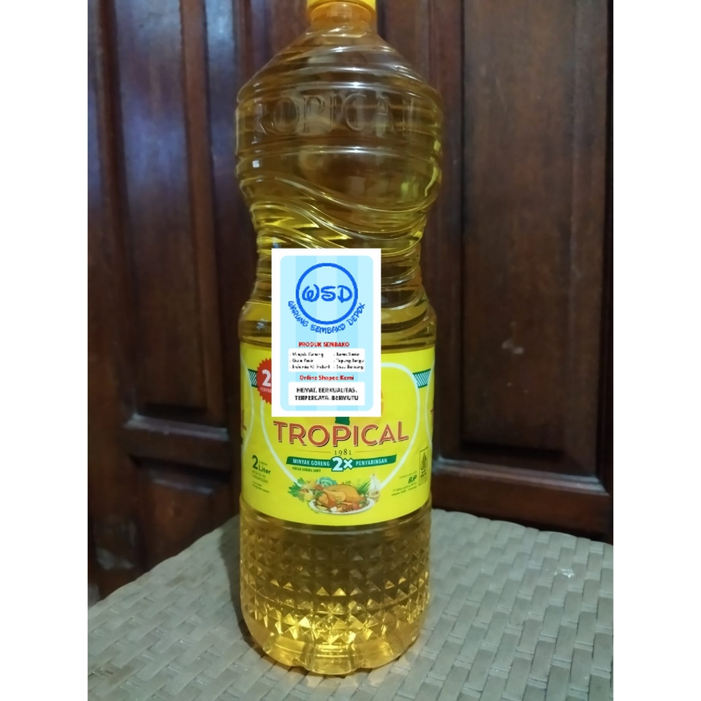 Jual Minyak Goreng Tropical Kemasan Botol 2 Liter | Shopee Indonesia