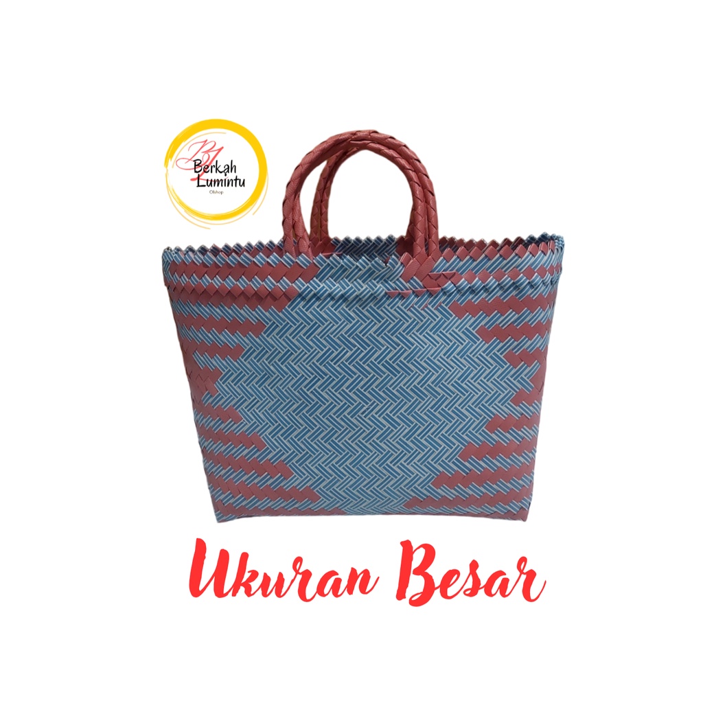 Jual Tas Anyam Plastik LURIK BESAR ( L )Bahan Tebal untuk Pengusaha ...