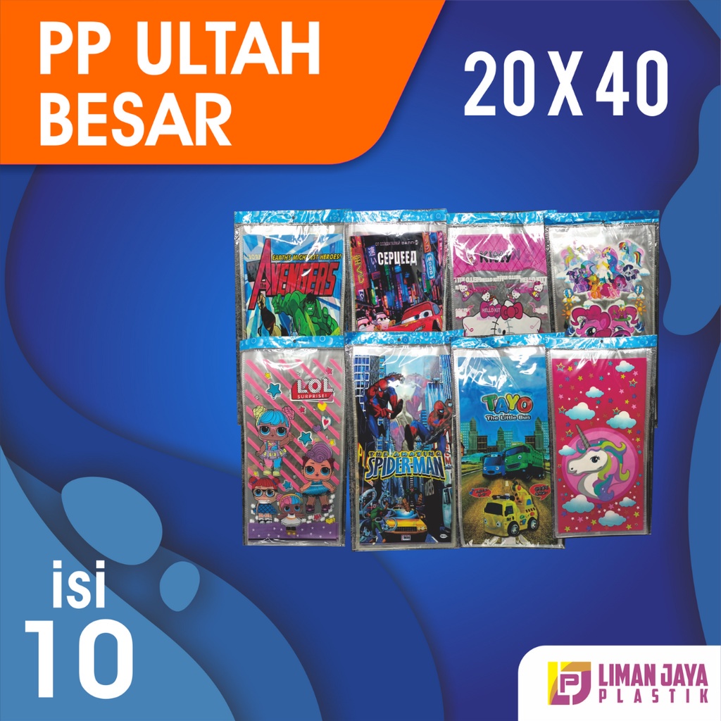 Jual Party Bag | Plastik Ulang Tahun | | Plastik Ultah Karakter ...