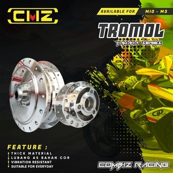 Jual Tromol Set Depan Belakang Motor MIO M3 / MIO SOUL / FINO / NEW X ...