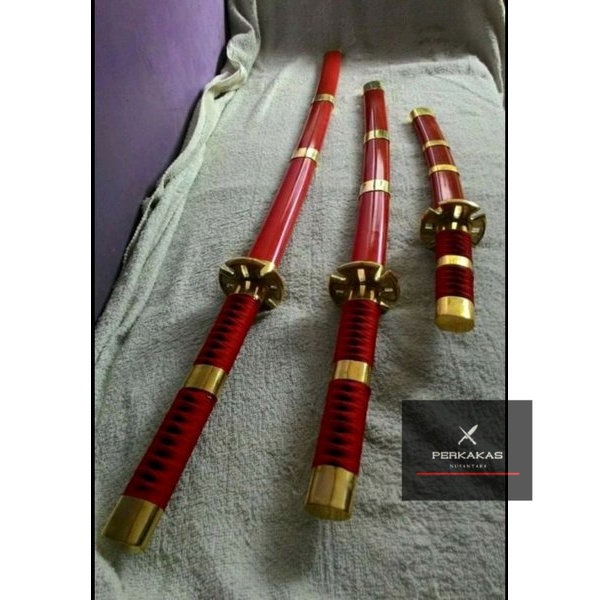 Jual K4TANA ZORO RORONOA ZORO SANDAI KITETSU 1 SET FREE STANDING 3 ...