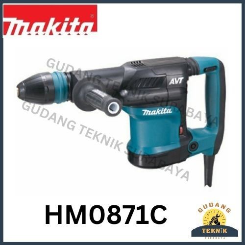 Jual Makita Mesin Bobok Beton HM0871C / Demolition Hammer Drill HM 0871 C | Shopee Indonesia