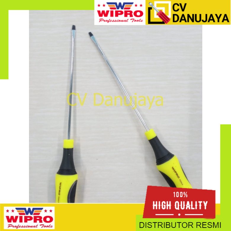 Jual Obeng Panjang Soft Handle Wipro Minus (-) WPS010-0503S (3x125mm ...