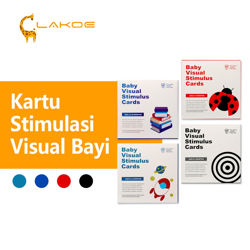 Jual LAKOEOFFICIALMALL Flashcard Mainan Edukasi Bayi Flash Card Kartu ...