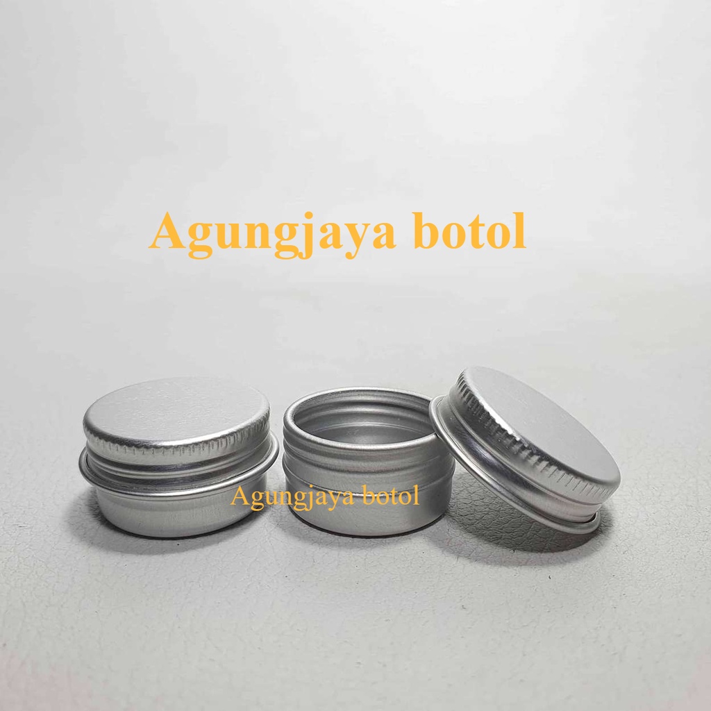 Jual Pot Alumunium Ceper 5 Gr Silver / Pot Alumunium / Pot Kaleng ...