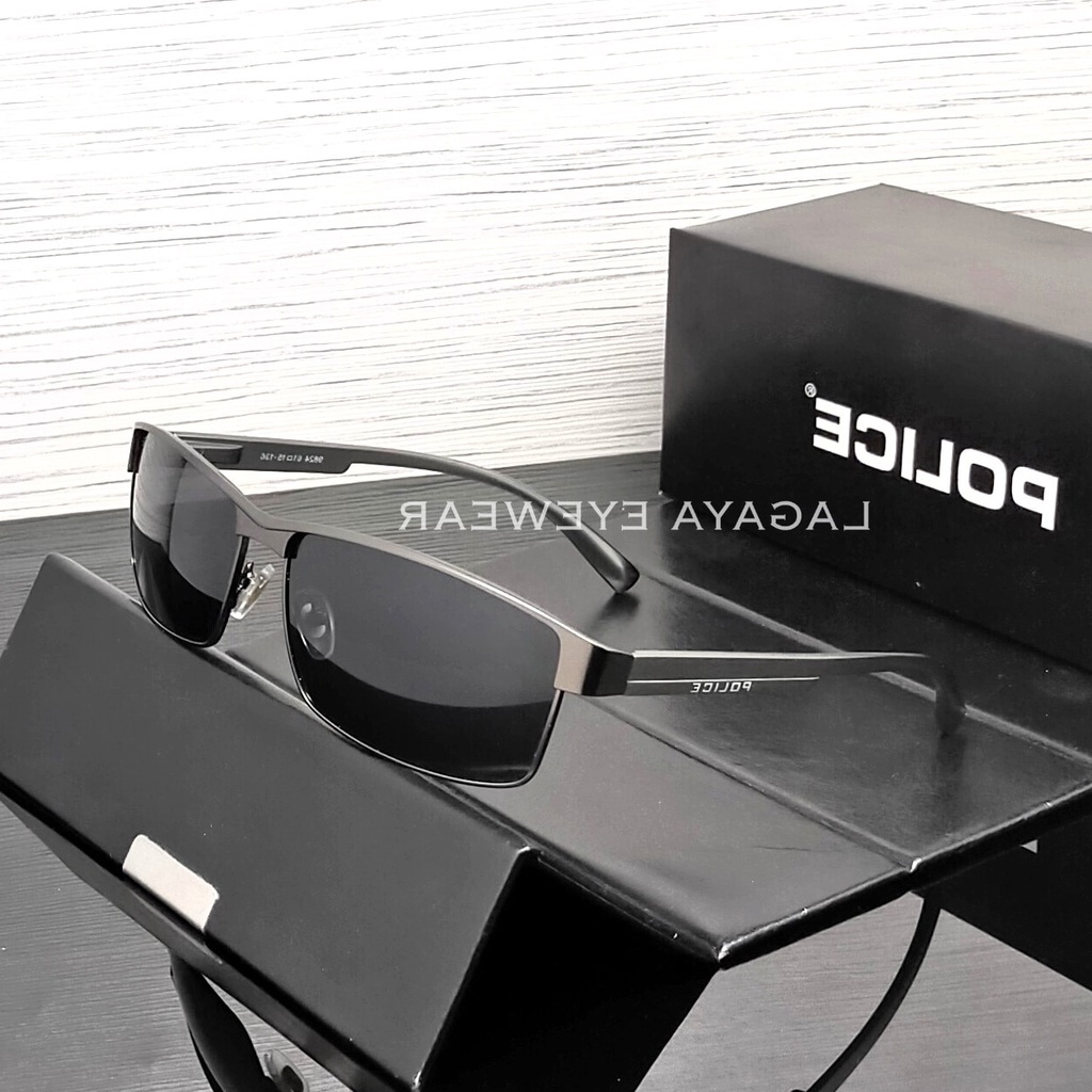 Jual KACAMATA FASHION PRIA POLICE P24 TITANIUM POLARIZED PHOTOCROMIC POLARIZED ANTISILAU ...