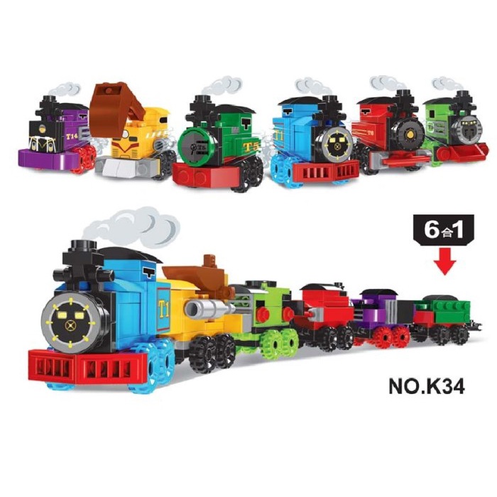 Jual JnB Mindbox Block Bricks Surprise Egg Telur Gacha Kereta Train ...