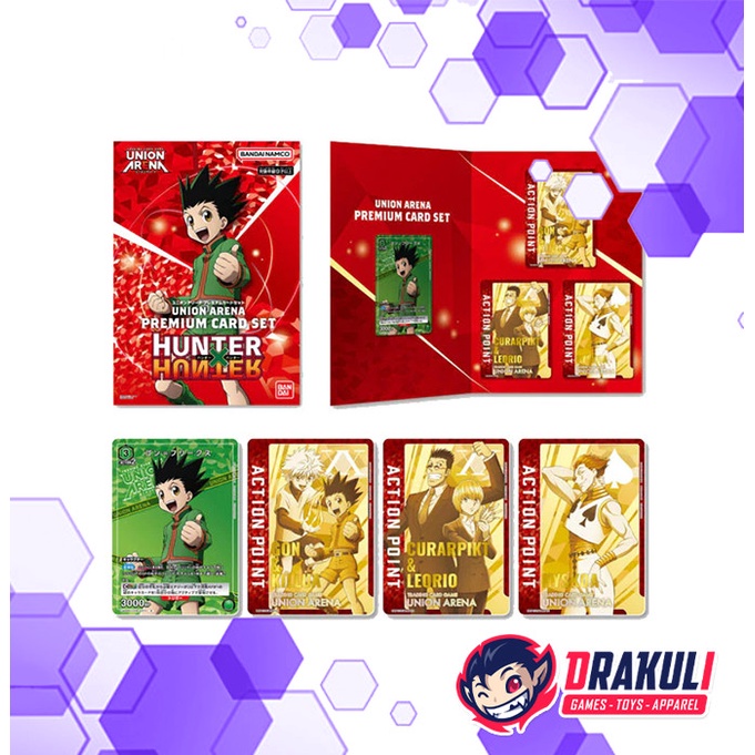 Jual Drakuli Hobbies TCG Union Arena Premium Card Set Hunter x Hunter | Shopee Indonesia
