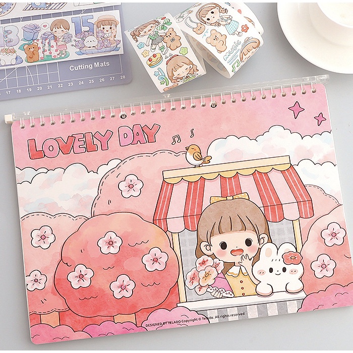 Jual BUKU TEMPEL STICKER BUKU BINDER TEMPAT KOLEKSI STICKER ISI 50 ...
