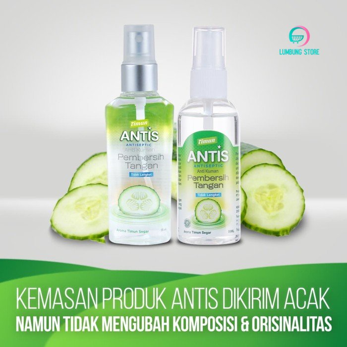 Jual Antis Hand Sanitizer Botol Spray Timun 200 ml | Shopee Indonesia