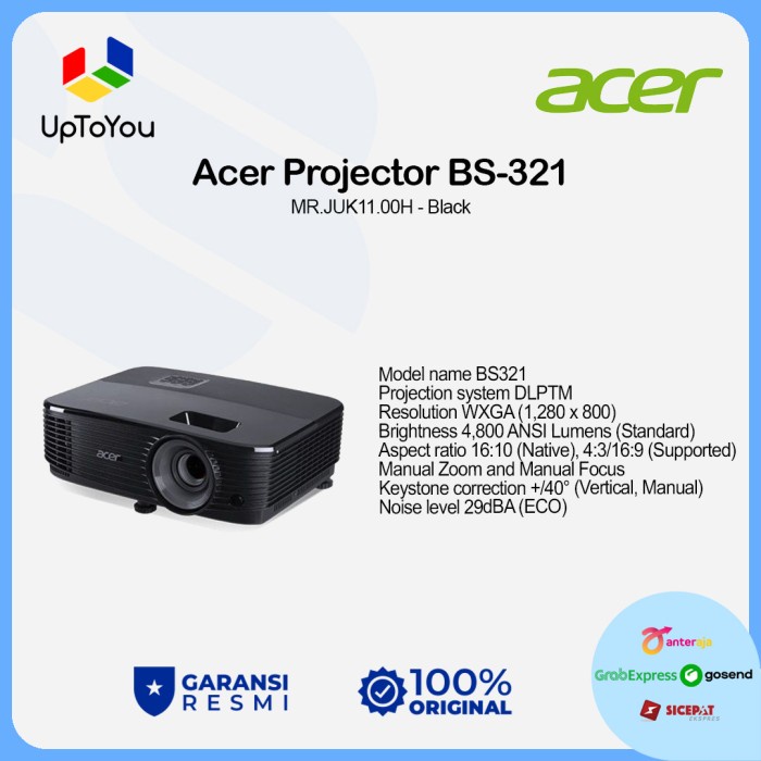 Jual Acer Projector BS-321 WXGA 4800 Lumens | Shopee Indonesia