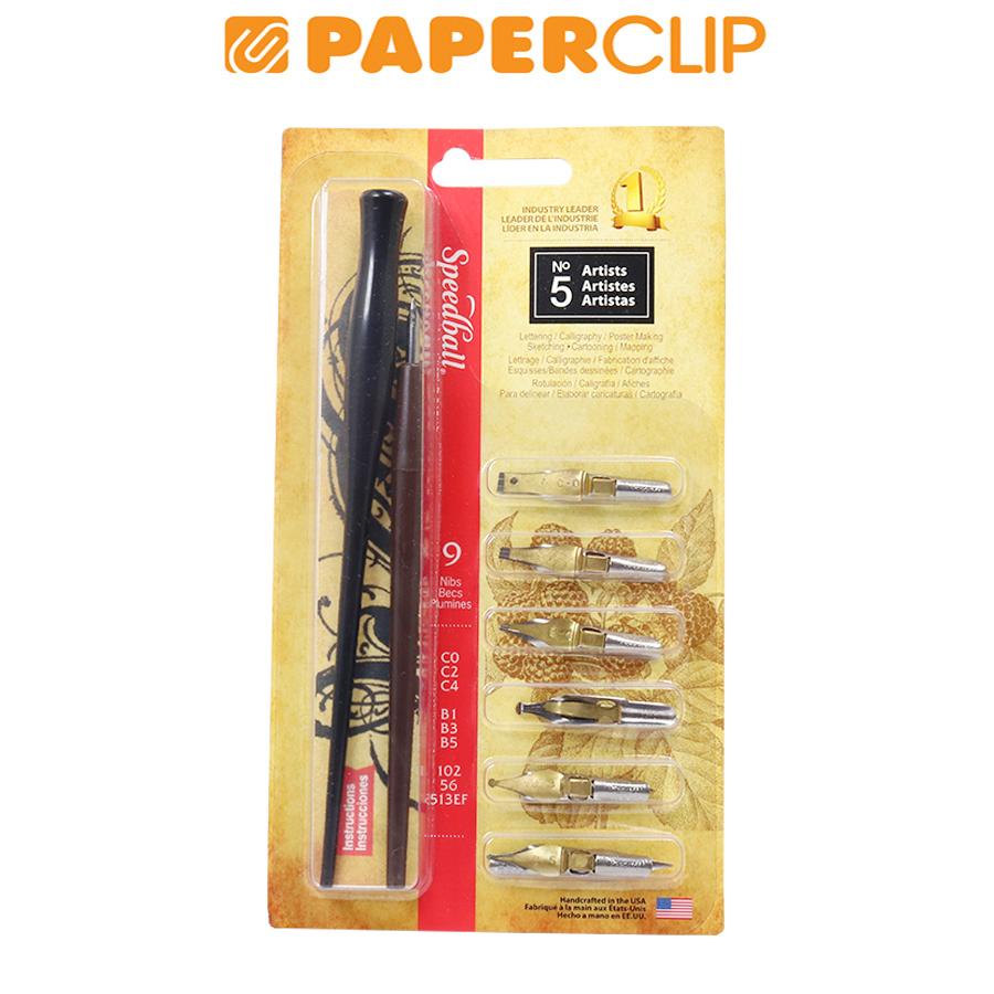 Jual SPEEDBALL NIB & PEN HOLDER CALLIGRAPHY ARTIST SET 002962 | Shopee ...