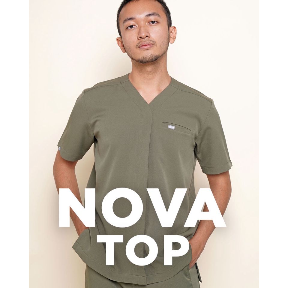Jual SCRB - Medical Scrubs / Baju OK / Baju Jaga / Baju Medis - Nova ...