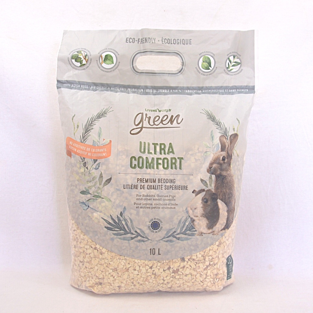 Jual LIVINGWORLD Green Alas Kandang Ultra Comfort Premium Bedding 10L | Shopee Indonesia
