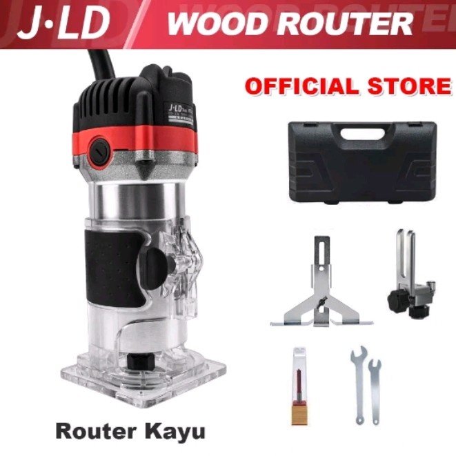 Jual Mesin Router Trimmer Profil Kayu Wood 6 MM bonus MATA - JLD ...