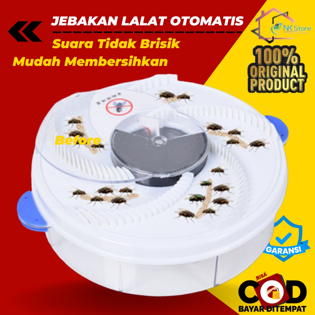 Jual Perangkap Jebakan Lalat Otomatis Elektrik Ramah Lingkungan Fly ...