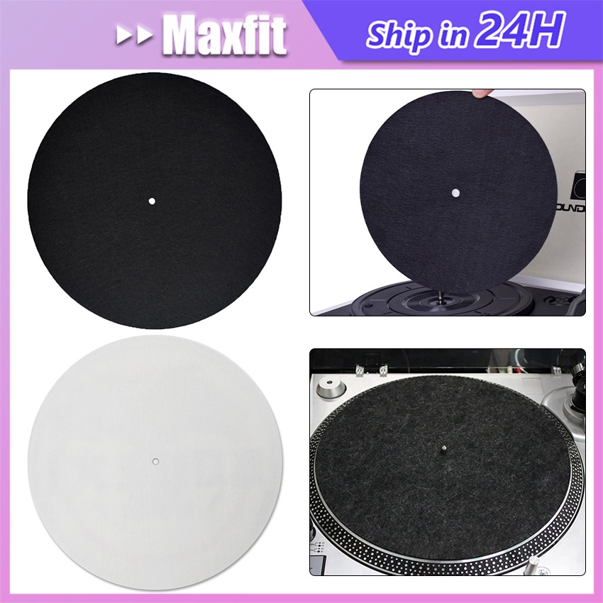 Jual Felt Slipmat Turntable Platter Mat LP Slip Mat Audiophile 3mm ...