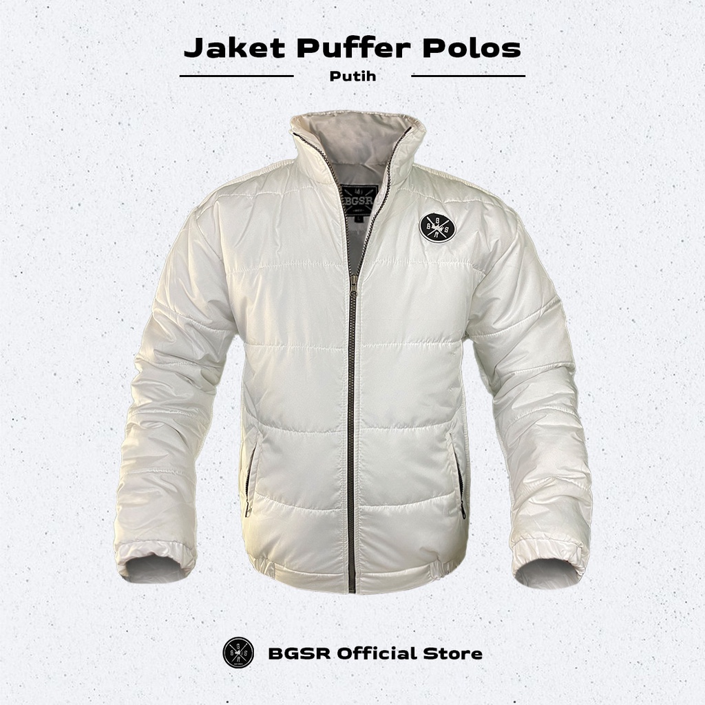 Jual Jaket Touring Motor Pria Polos Down Jacket Tebal Adem Windbreaker BGSR | Shopee Indonesia