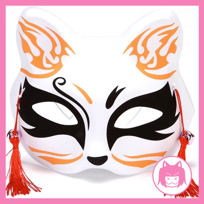 Jual Topeng Anime Jepang Topeng Kitsune Cosplay 1 | Shopee Indonesia