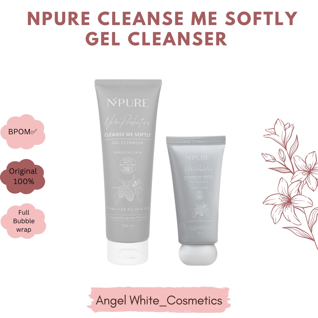Jual NPURE NONI PROBIOTICS "CLEANSE ME SOFTLY" GEL CLEANSER 100ml ...