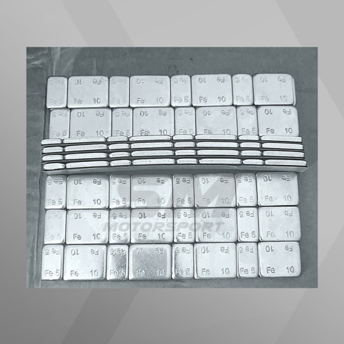 Jual Besi Timah Balancing Pemberat Bengkel Ban Velg Roda Mobil 1 Kg ...