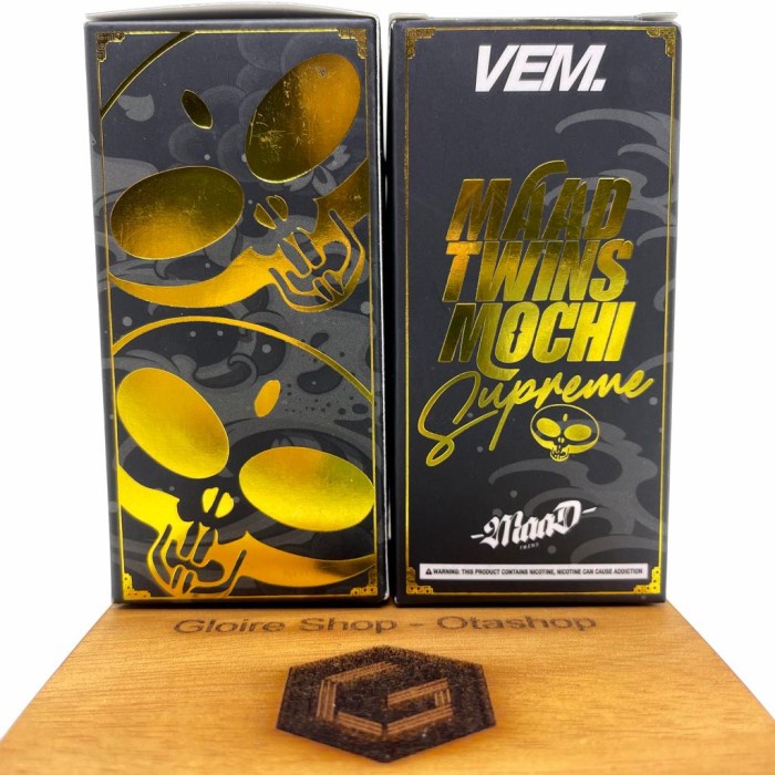 Jual Liquid Maad Twins Mochi Supreme 60ml Freebase by Zuxxy & Luxxy x ...