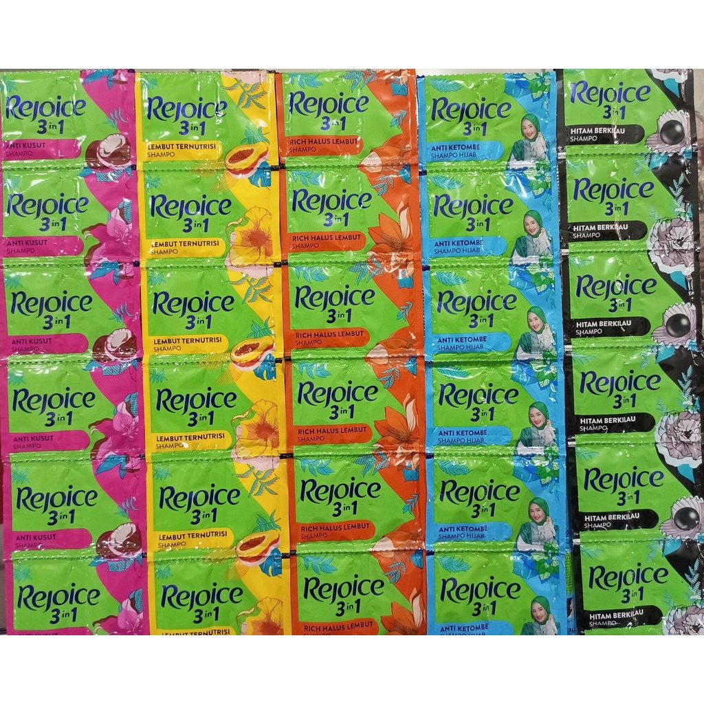 Jual Rejoice Shampoo Sachet Grosir Renteng Ecer ANTI KUSUT PINK JEJU ...