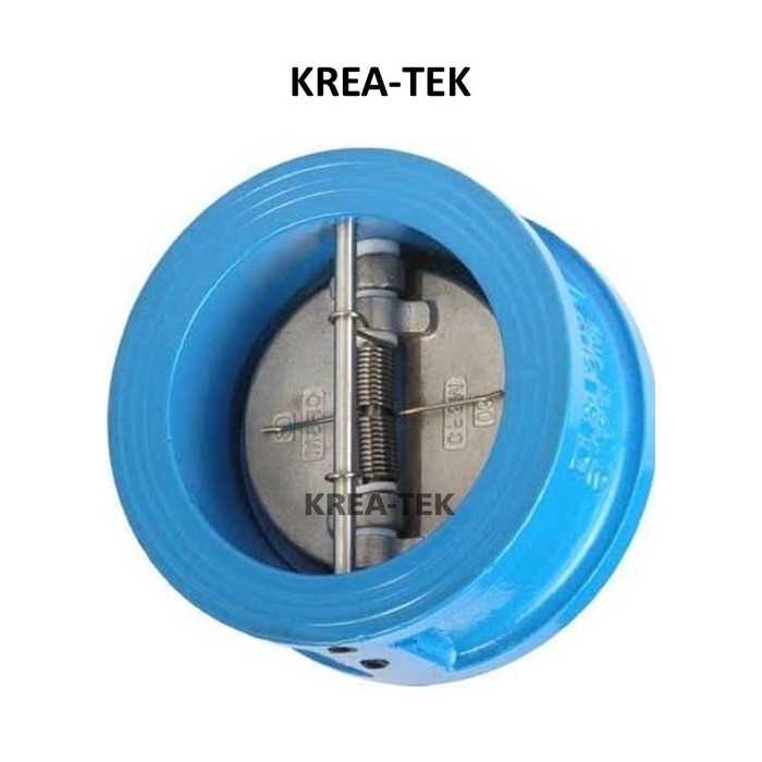 Jual Wafer Check Valve 5 inch /double door PN 16 Cast iron Sus /SS 304 ...