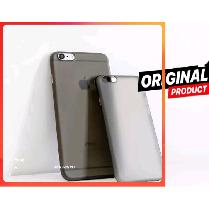 Jual Ultra Thin Case Iphone 6 plus / 6S Plus Max Casing Simple Doff ...