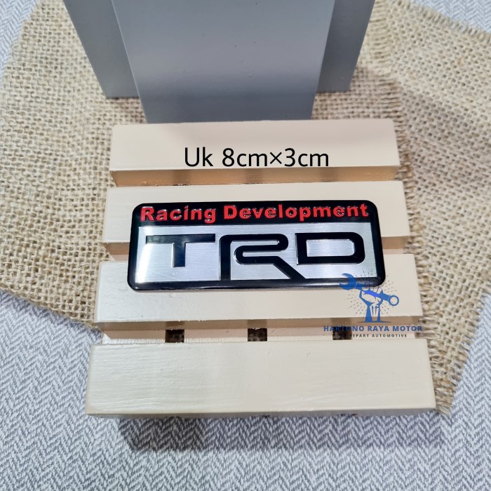 Jual Emblem 3D Sticker Toyota TRD Sport Fortuner Innova Avanza Raize ...