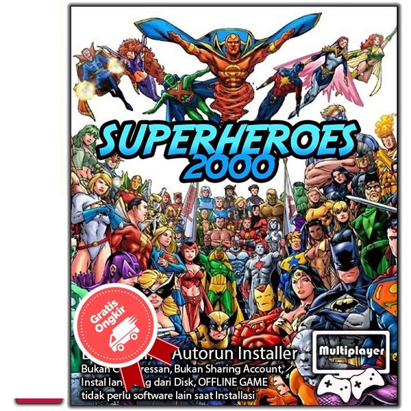 Jual Superheroes 2000 - PC Game Fight MUGEN - LINK DOWNLOAD - GAME ...