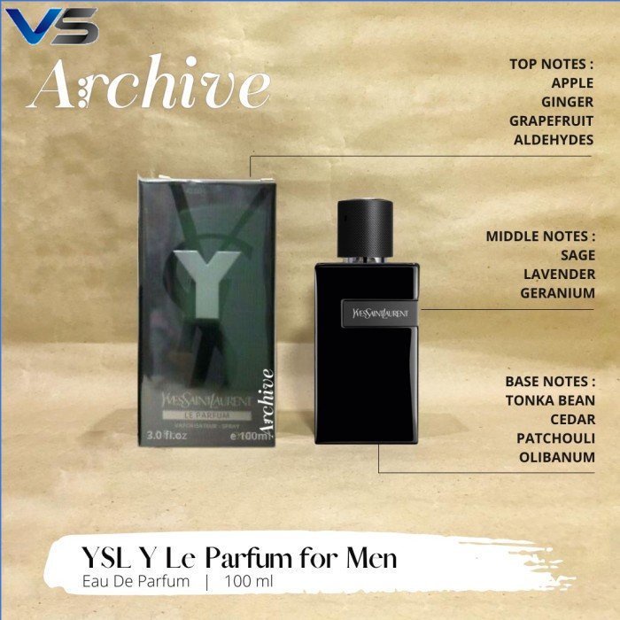 Jual Parfum Original YSL Y Le Parfum for Men EDP 100ml V24 | Shopee ...