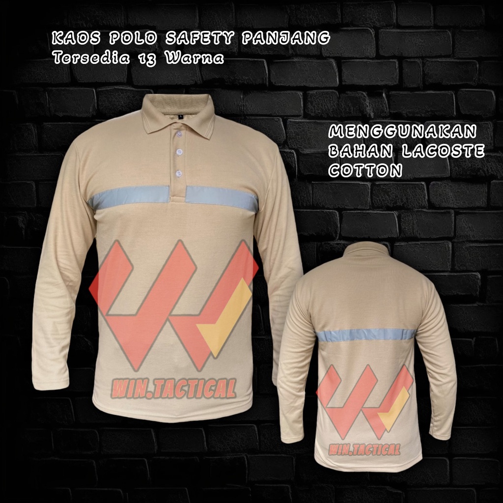 Jual T-shirt Safety / Polo Safety Kaos polo / pakaian pria / krah polo ...