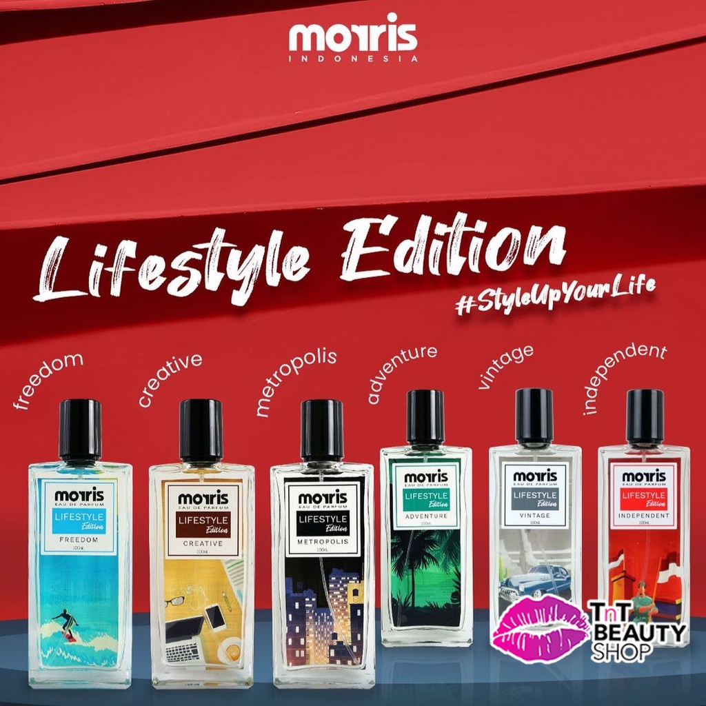 Jual Morris Eau De Parfum Lifestyle Edition 100ml - EDP - Parfum Pria ...
