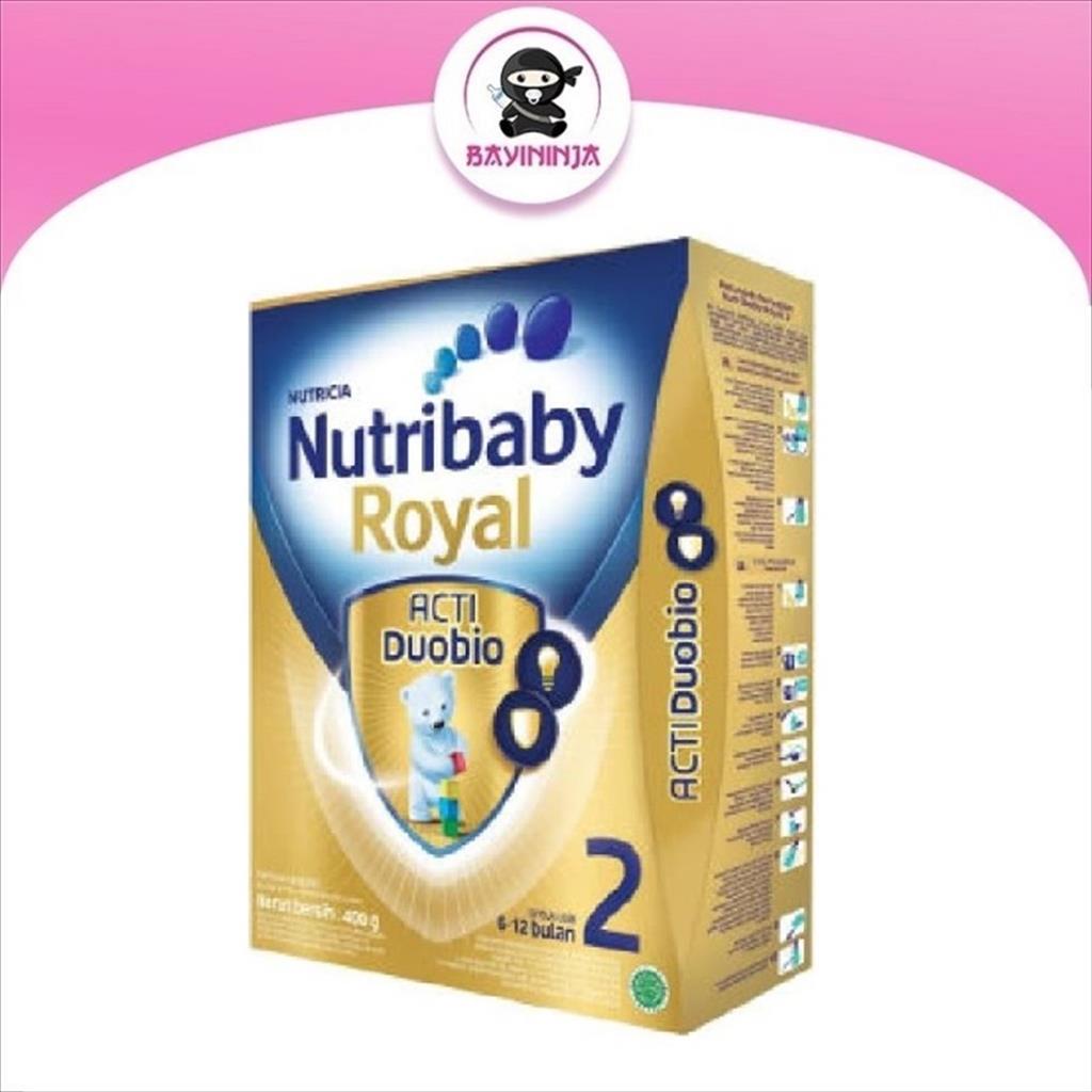 Jual NUTRIBABY Royal 2 Formula Lanjutan 6 to 12 Bulan Susu Box 400g 400 g | Shopee Indonesia