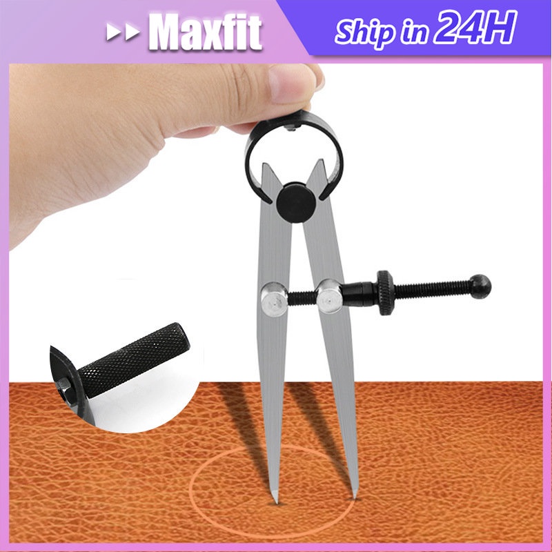 Jual Jangka Alat Kerajinan Kulit Stainless Jangka Kompas Jangka Rotring ...