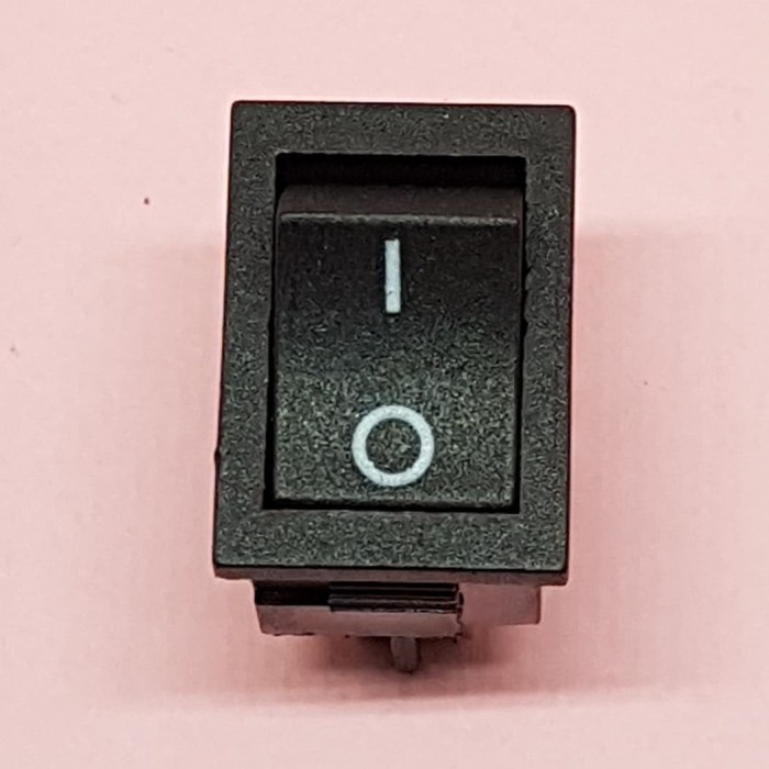 Jual Saklar Double Switch 4Pin Kecil Hitam On-Off I-O Segi Audio Mixer ...