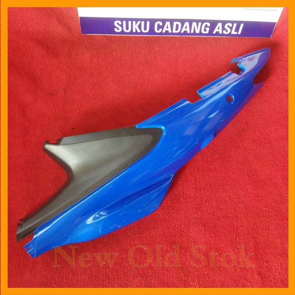 Jual original cover body coverbody belakang frame kiri L biru Suzuki ...