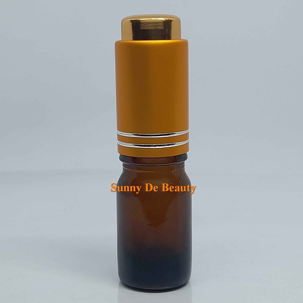 Jual Botol Kaca 5 ml Amber Original Br Tutup Alumunium Press Pipete ...