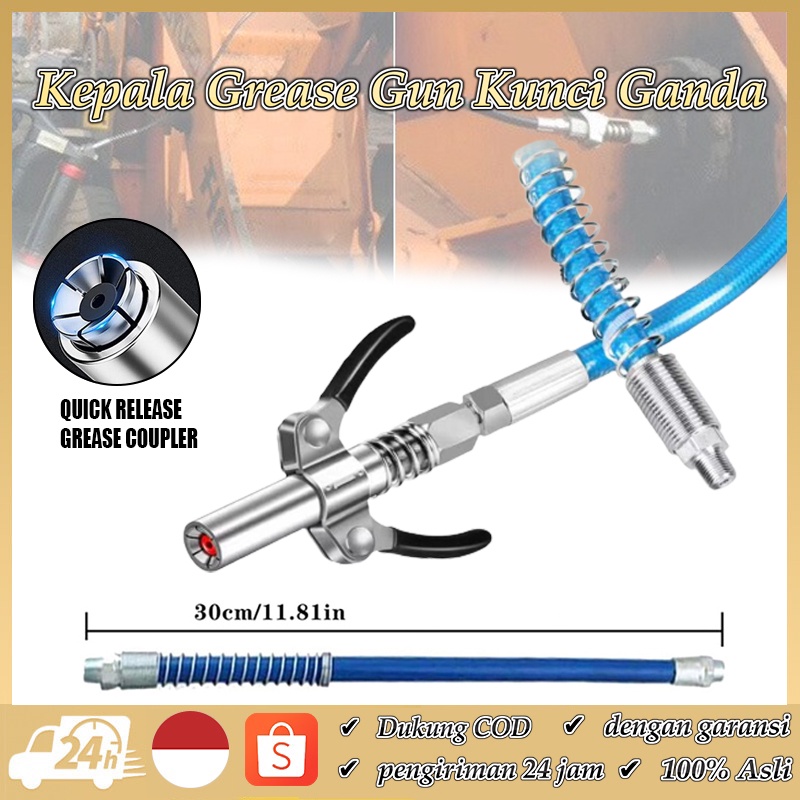 Jual Ready ya,cod Xo Grease Gun Pistol Gemuk Quick Release Mudah ...