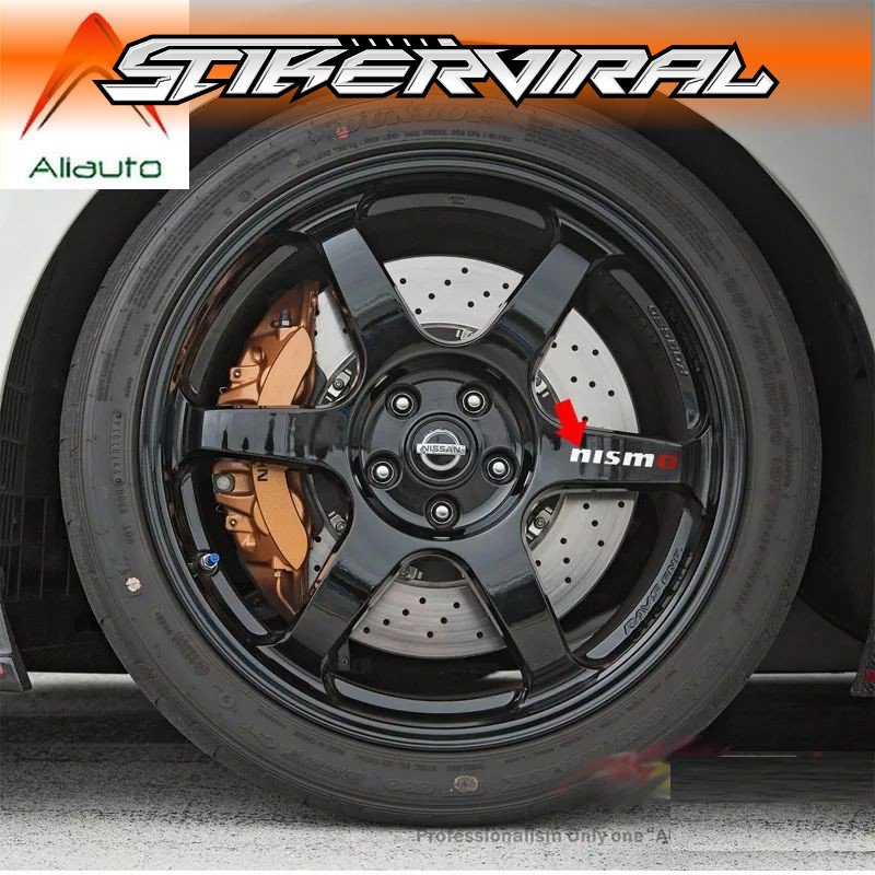 Jual stiker mobil nissan stiker rim stiker pelek ban nissan nismo ...